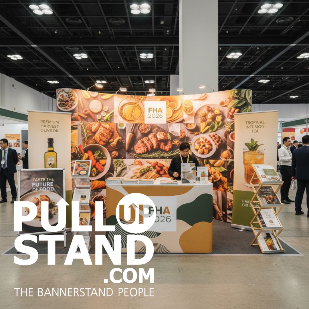 FHA 2026 Booth Display Packages for F&B & HoReCa Brands | Pullupstand ...