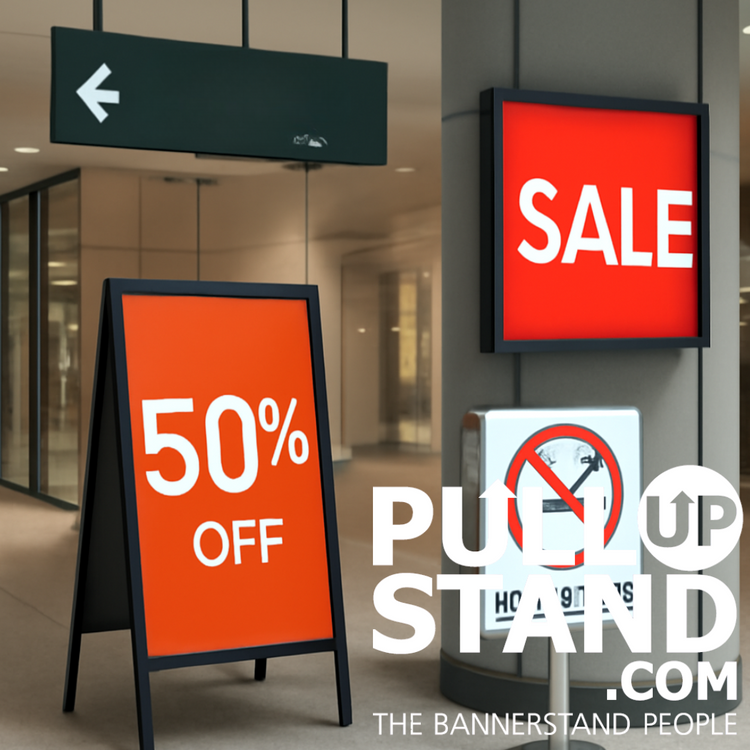 Singapore Signage: Exit Signs & Safety Display Solutions | Pullupstand ...