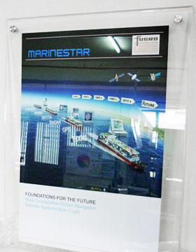 Clear Acrylic Frames for Displaying Your Art | Pullupstand.com Pte Ltd