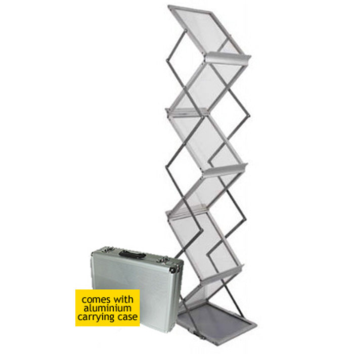 ZIG ZAG STAND A4 | Pullupstand.com Pte Ltd